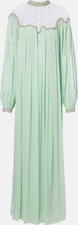 Costarellos Robe longue Elline &agrave; ornements