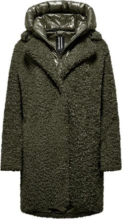 Bomboogie Femme, Manteaux, Vert, Taille: 40 FR Odessa Overcoat