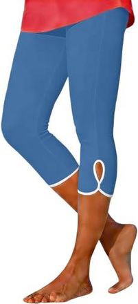 Generic Pantalon de yoga pour femme avec taille, d&eacute;coup&eacute;, confortable, extensible, legging de compression, grande taille, pantalon de gymnastique et de yoga 2
