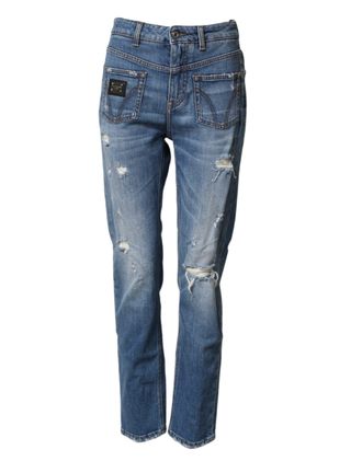 Dolce & Gabbana Distressed Denim Jeans - Blue