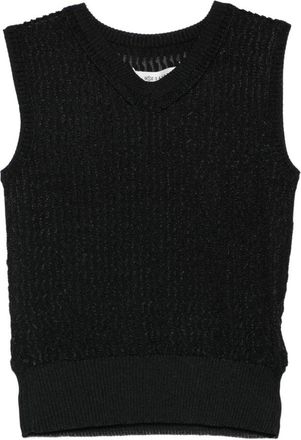Maison Margiela Femme, Vestes, Noir, Taille: 40 FR Gilet