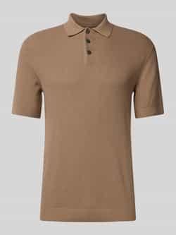 Jack & Jones Regular Fit Poloshirt mit Strukturmuster Modell COOPER
