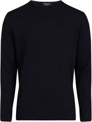 Strellson T-shirt &agrave; manches longues Prospect en coton m&eacute;lang&eacute;