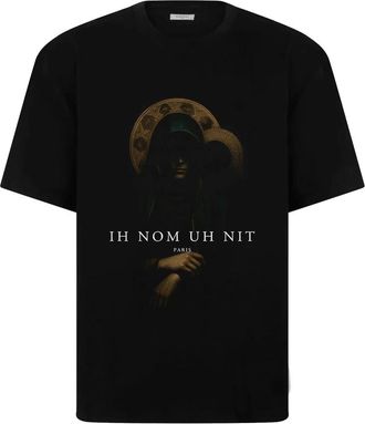 Ih Nom Uh Nit IH NOM UH Nit, Homme, Tops, Noir, Taille: 3XL Mary Print T-Shirt