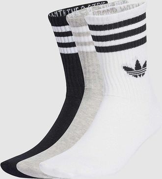 adidas Originals 3S Crew S 3P Socks black