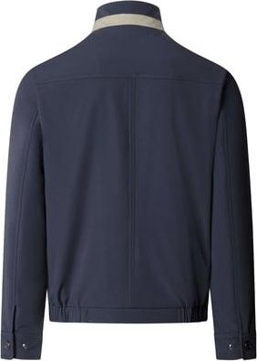 Fa&ccedil;onnable Blouson uni &agrave; col montant