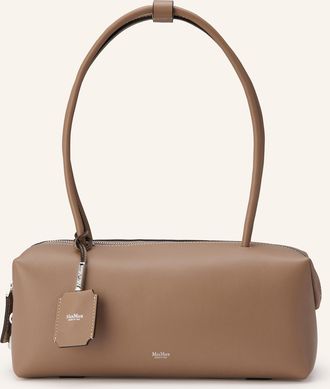 Max Mara Handtasche Holdall beige