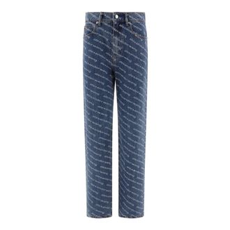 Alexander Wang Femme, Jeans, Bleu, Taille: W27 EZ Jean droite mi-haute