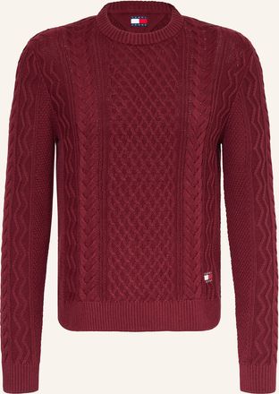 Tommy Jeans Pullover rot