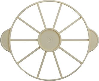 Paderno Paderno 47032-10 Tortenteiler für 10 Stücke, Polypropylen, Silber