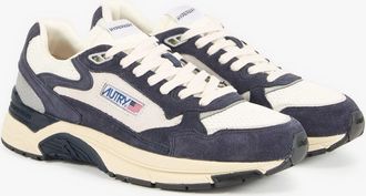 Autry Baskets basses Hyperway en cuir m&eacute;lang&eacute;