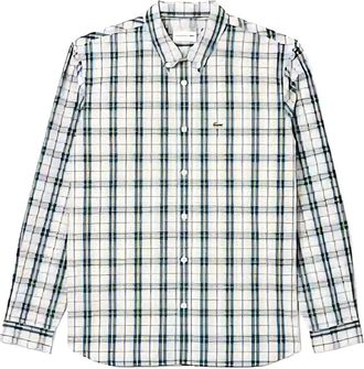 Lacoste Homme, Chemises, Multicolore, Taille: 6XL Camicia Regular Fit Shirt