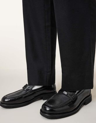 AllSaints Bloom - Loafer in Schwarz