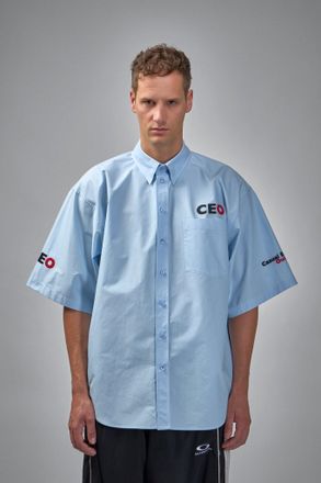 Balenciaga Short Sleeve Oversized Shirt