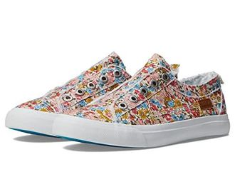 Blowfish Baskets en toile Play pour femme, Toile de coquelicots roses Passion, 38.5 EU