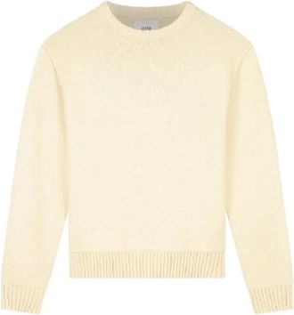 Arte Homme, Pulls, Blanc, Taille: M Pull en maille torsad&eacute;e