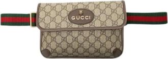 Gucci Sac banane en toile Pre-owned - Femme - Pre-owned - Beige - Taille: ONE Size