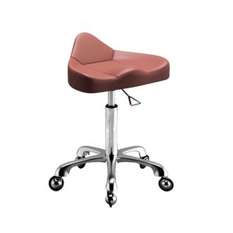 Generic Sattelstuhl mit Rollen, ergonomischer Sattelhocker, 400 Pfund Tragkraft, geeignet for Spa-Massage und medizinische &Auml;sthetik(Color-4)