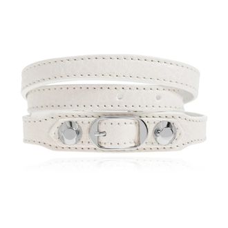 Balenciaga Lederarmband - - Accessories - Damen - Wei&szlig; - ONE SIZE