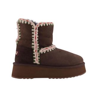 Mou Norfolk Platform Mocha Schuhe - - Shoes - Damen - Braun - 40 EU