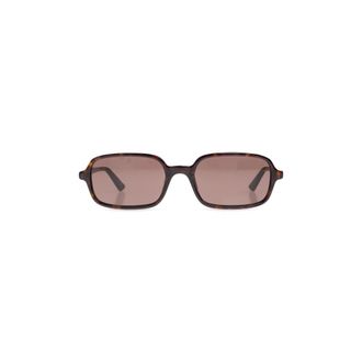 Chlo&eacute; Rechteckige Sonnenbrille - - Accessories - Damen - Braun - 53 MM