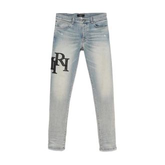 Amiri Hellblaue Klassische Knopfleiste Jeans - - Jeans - Herren - Blau - W33