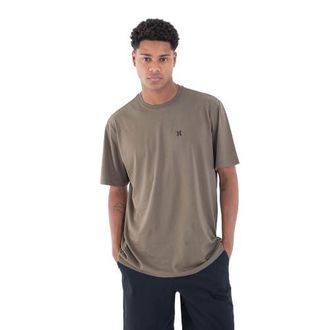 Hurley Icon Tee SS T-Shirt, Olive, XXL Mens