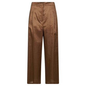 Max Mara Damen, Hosen, Braun, XSGr&ouml;&szlig;e