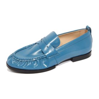 Tod's Leichter Lederslipper in Hellblau - - Shoes - Damen - Blau - 36 EU