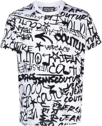 Versace Jeans Couture Homme, Tops, Blanc, Taille: XS T-shirt