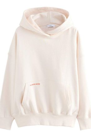 Next Kapuzenpullover L&auml;ngeres Relaxed Oversized-Hoodie, R&uuml;ckengrafik (1-tlg)