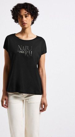 Street One T-Shirt mit Materialmix