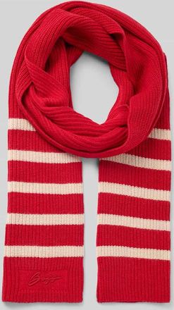 Boss Orange by Hugo Boss Schal mit Logo-Stitching Modell Londyn_scarf