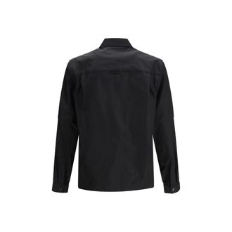 Prada Mens Black Recycled Polyamide Jacket Clothing