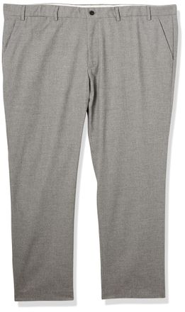 Tommy Hilfiger Herren BT Madison Fake SOLID Wool Look Gewebte Hose, Iron Grey, 42W / 36L