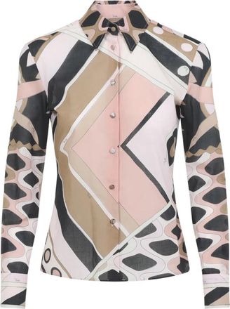 Pucci Femme, Blouses et Chemises, Multicolore, Taille: 40 FR 6Hrj26.6H840 Shirt