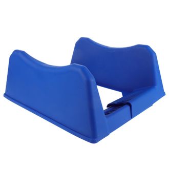 Amosfun Reifenlagerregal aus Stabilem Metall mit Radnabenbasis Blau Reifenst&auml;nderhalterung f&uuml;r Garage und Heimgebrauch Einfache Montage Vielseitiges Reifendis