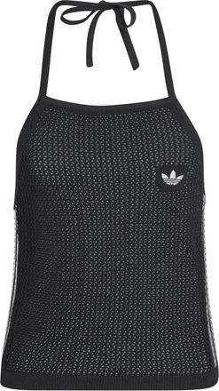 adidas Femme, Sport, Noir, Taille: 34 FR Knitted Crochet Top