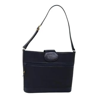 Burberry Pre-owned Nylon sacs-ports-paule - Femme - Pre-owned - Bleu - Taille: ONE Size