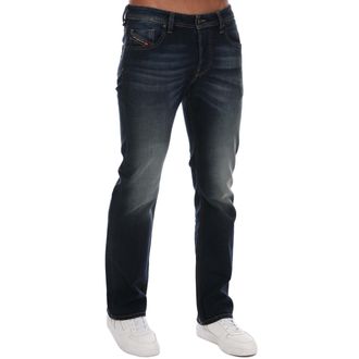 Diesel Jean LARKEE-X droit Diesel Pour Homme en Jean Denim