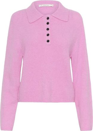 Gestuz Femme, Tops, Rose, Taille: 42 FR Gzalpha Polo Pullover