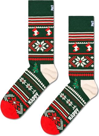 Happy Socks Christmas Socken mit Weichnachtsdekor-Motiven in