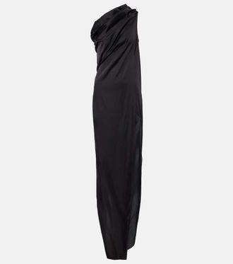 Rick Owens Robe longue Athena asymétrique