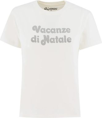 MC2 Saint Barth Niedliches besticktes Rundhals-T-Shirt - - Tops - Damen - Wei&szlig; - XS