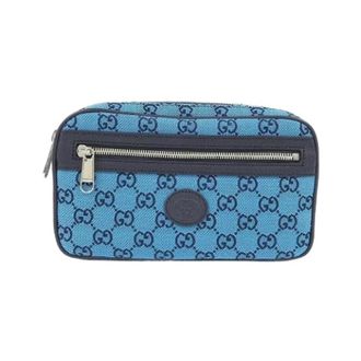 Gucci Pre-owned GG Canvas Waist Bag - - Pre-owned - Damen - Blau - ONE SIZE