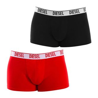 Diesel Homme, Sous-v&ecirc;tements, Multicolore, Taille: S Pack-2 Boxers