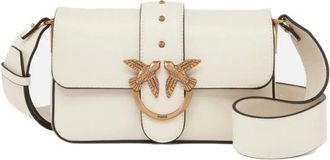 Pinko Pinko, Femme, Sacs, Blanc, Taille: ONE Size Love One Mini