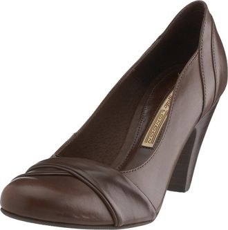 Buffalo 5423-344 Damen Pump Glattleder braun EU 37