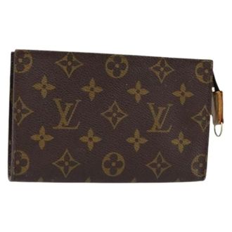 Louis Vuitton Pochette vintage en toile Pre-owned - Femme - Pre-owned - Brun - Taille: ONE Size
