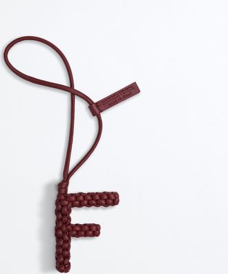Bottega Veneta Charm Lettre F - Bordeaux - Unisex - Unisex